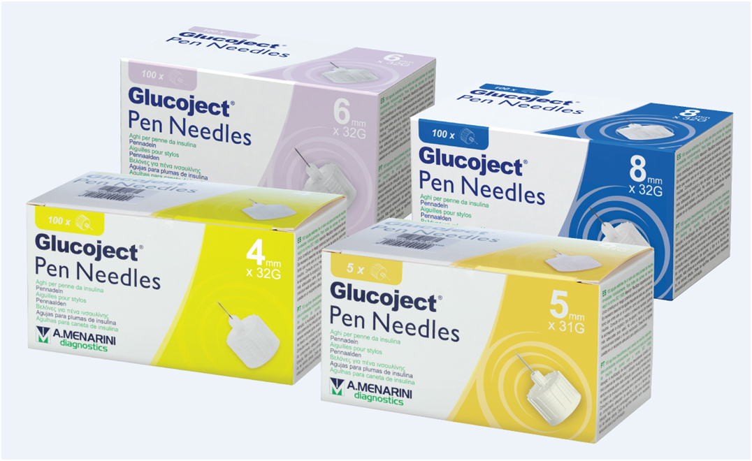 Glucoject Pen Needles των 4mm, 5mm, 6mm & 8mm με την εγγύηση της ...