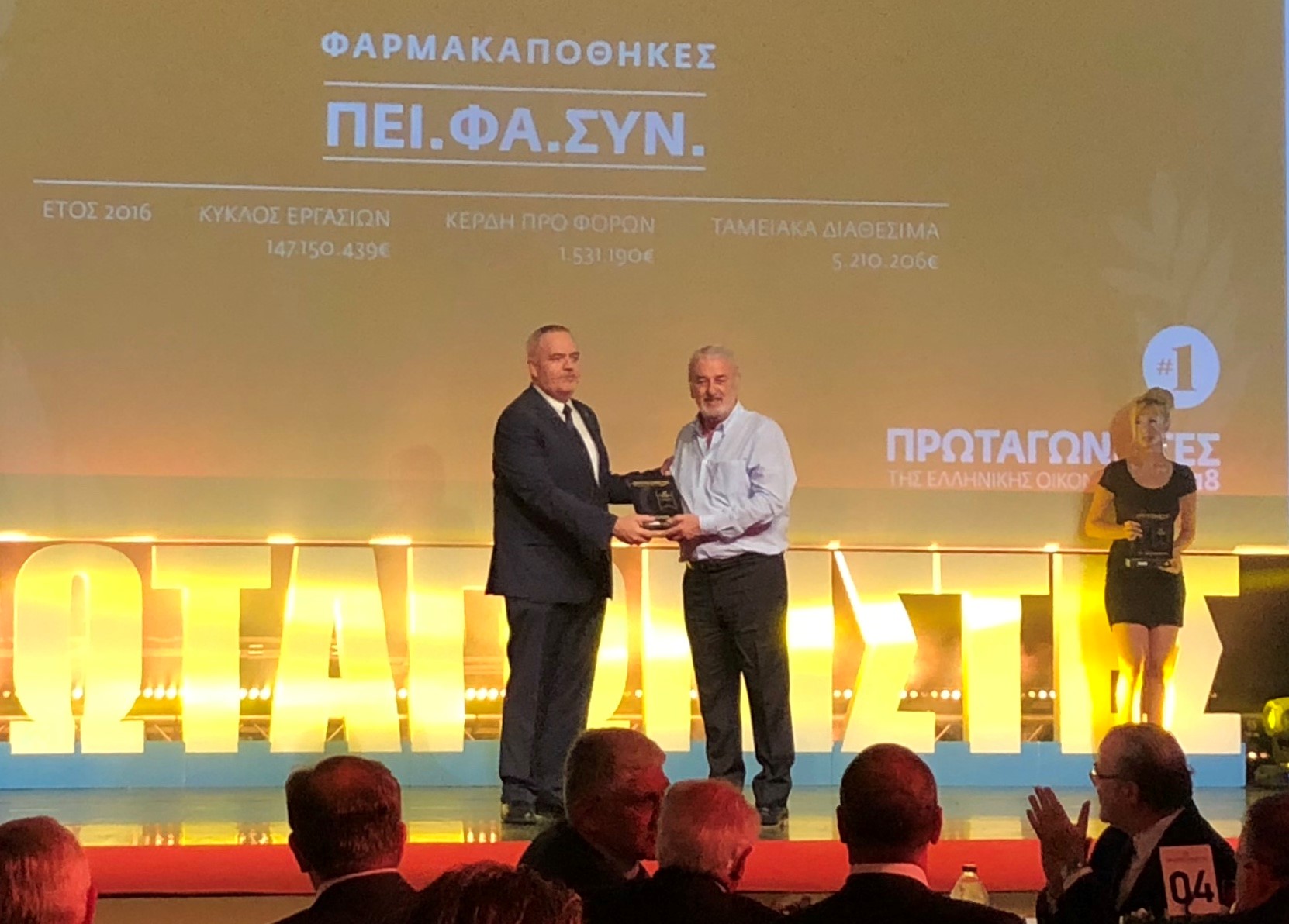 Βράβευση του ΠΕΙ.ΦΑ.ΣΥΝ στον Κλάδο των Φαρμακαποθηκών - PHARMACY ...